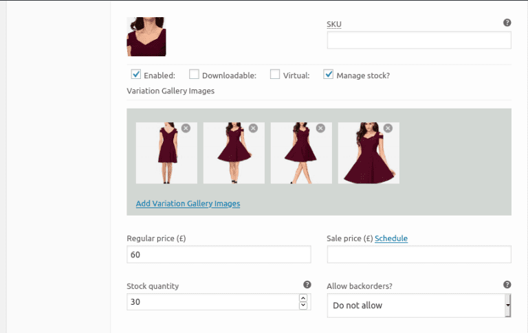 Display Variation Swatches On Woocommerce Store Wp Swings
