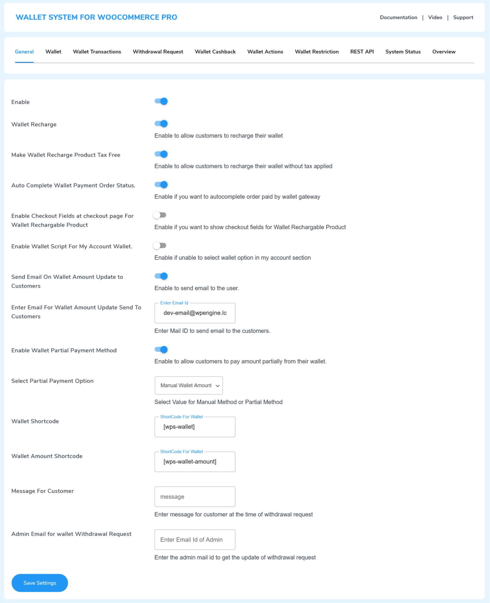Wallet System for WooCommerce Pro | WP Swings