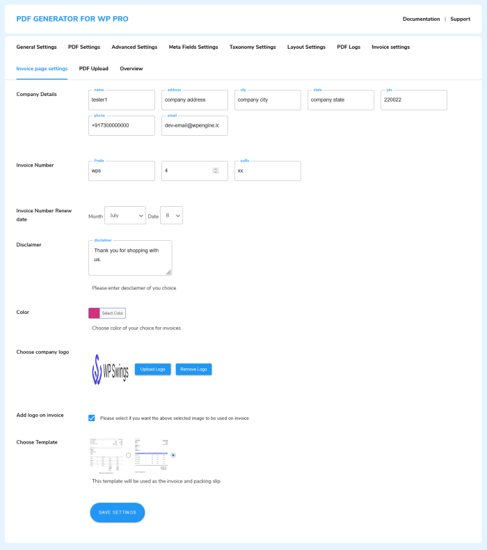 PDF Generator For WordPress Pro | WP Swings