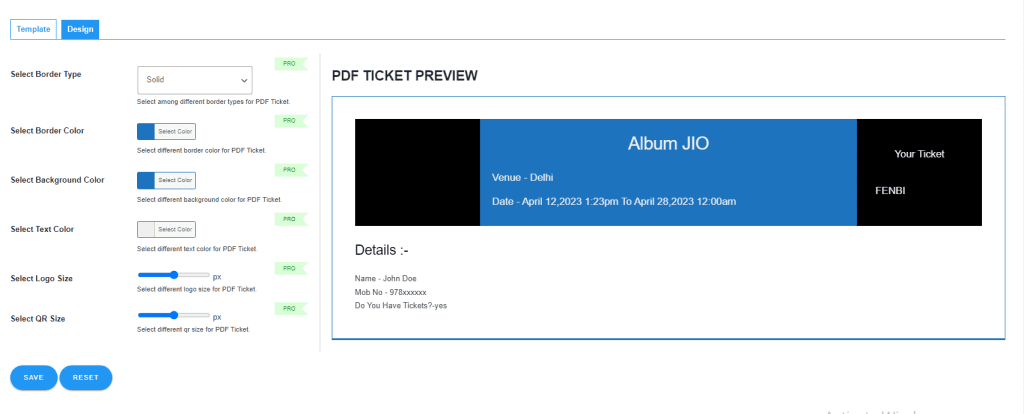 Event Tickets Manager for WooCommerce Pro | WP Swings
