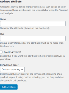 WooCommerce Product Categories, Tags & Attributes | WP Swings