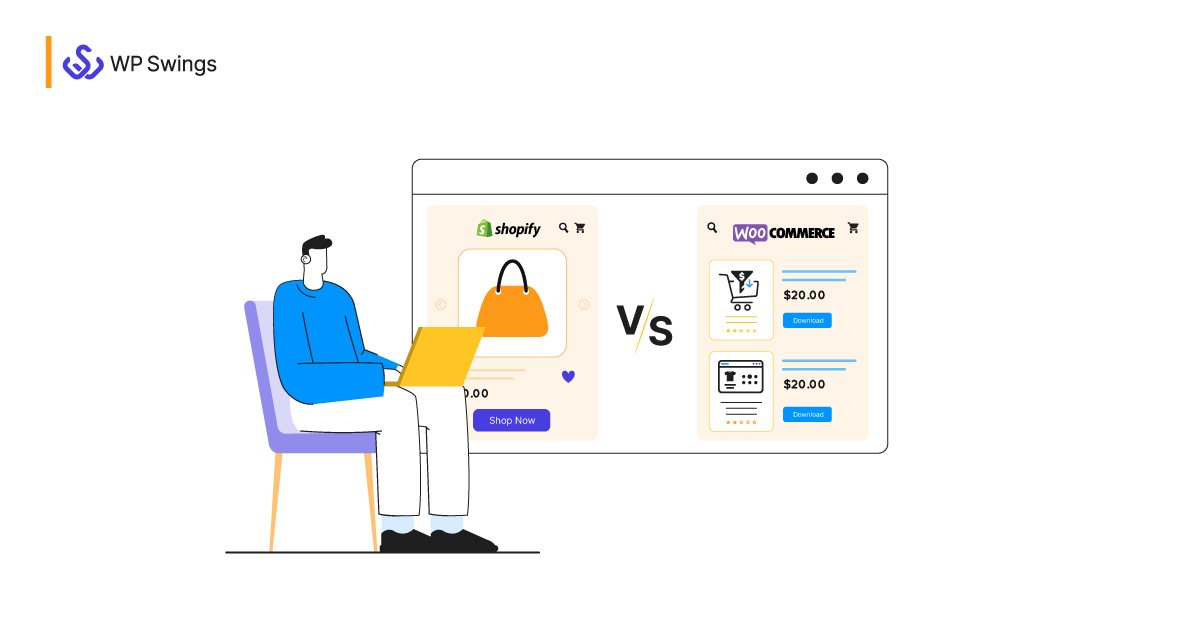 WooCommerce VS Shopify: A Comparison Guide | WP Swings