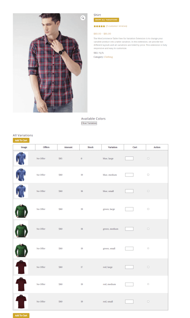 Enhance UX With WooCommerce Product Variation | WP Swings