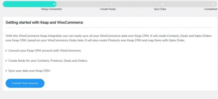 How To Setup WooCommerce Keap Integrations? | WP Swings