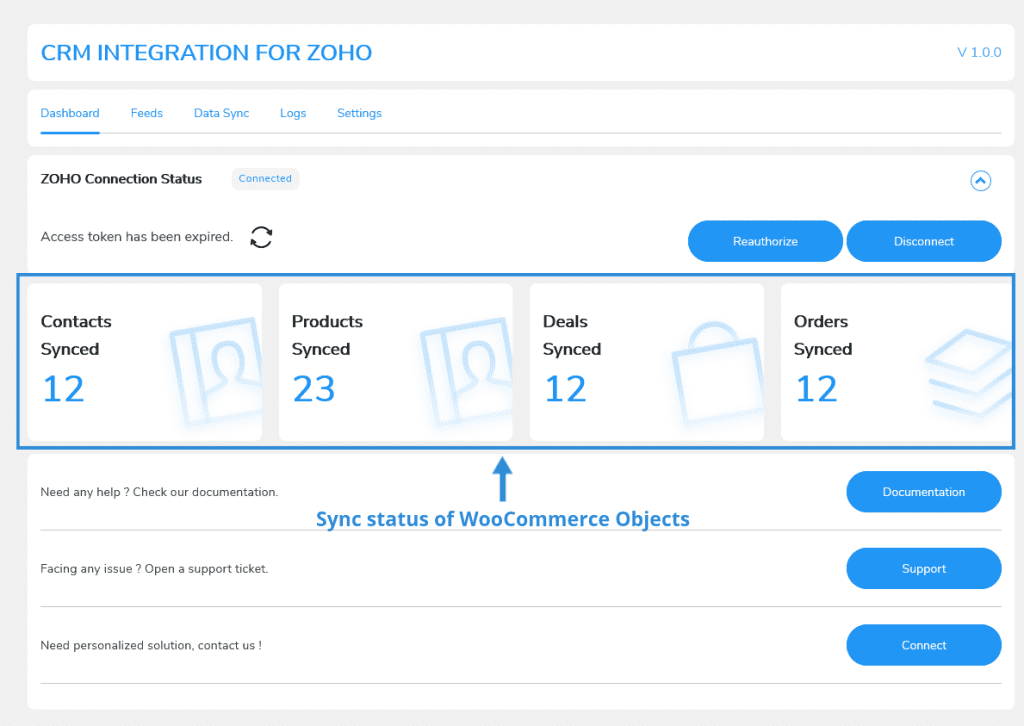 Sync Users Data Over Zoho Crm Using Feeds Wp Swings