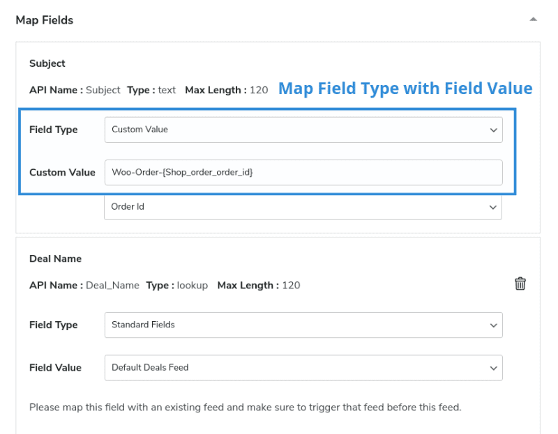 Sync Users Data Over Zoho Crm Using Feeds Wp Swings