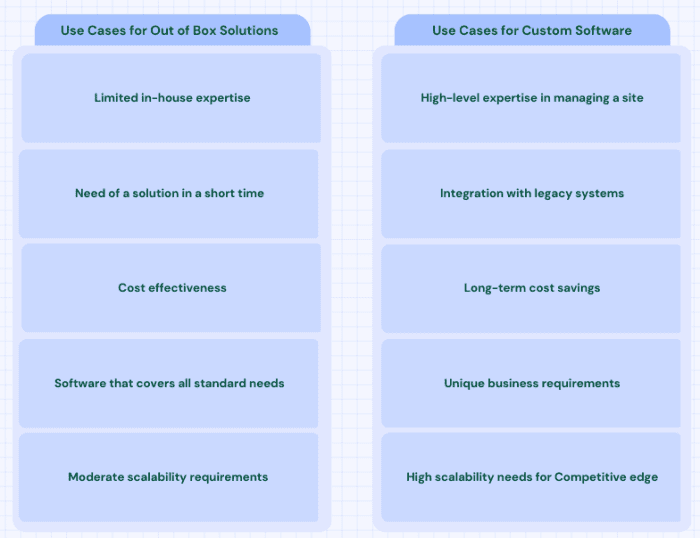Out-of-Box vs Custom Solution: What to Choose? | WP Swings