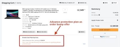 eCommerce Order Bumps - Tips, Ideas And Example | WP Swings