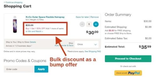 eCommerce Order Bumps - Tips, Ideas And Example | WP Swings