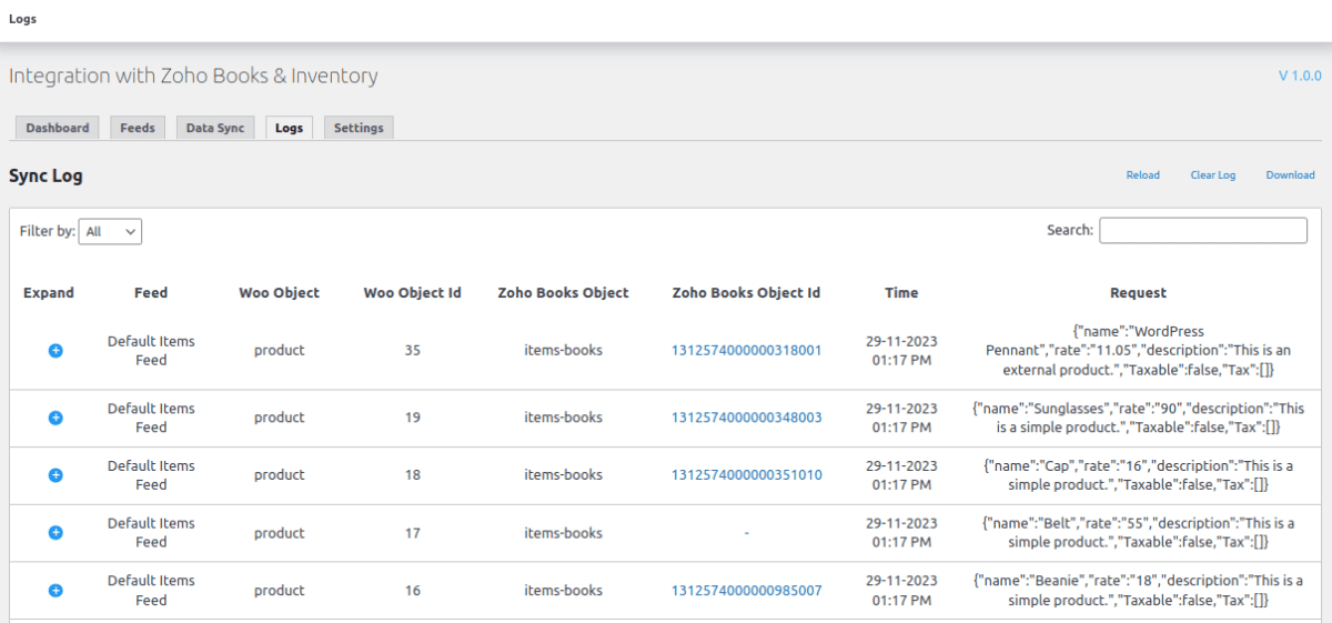Setup Zoho Books and Inventory for WooCommerce | WP Swings